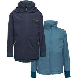 Vaude Kids Casarea 3in1 Jacket II eclipse - Gr&ouml;&szlig;e 104 Kinder 41754