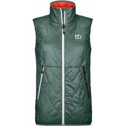 Ortovox Swisswool Piz Vial Vest Women arctic grey - Gr&ouml;&szlig;e S 61151