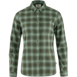 Fj&auml;llr&auml;ven Fj&auml;llr&auml;ven &Ouml;vik Flannel Shirt Women deep forest/patina green - Gr&ouml;&szlig;e S 89833