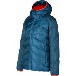 La Sportiva Bivouac Down Jacket Women storm blue/cherry tomato - Gr&ouml;&szlig;e M M48