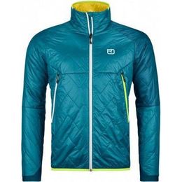Ortovox Swisswool Piz Vial Jacket Men mountain blue - Gr&ouml;&szlig;e M 61180