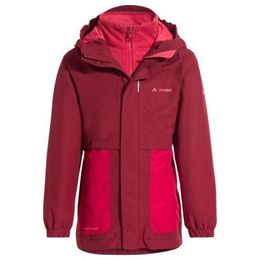 Vaude Kids Campfire 3in1 Jacket Girls salsa - Gr&ouml;&szlig;e 110/116 Kinder 40604