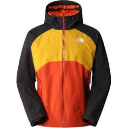 The North Face Mens Stratos Jacket rusted bronze/arrowwood yellow/TNF black IMV - Gr&ouml;&szlig;e XL CMH9