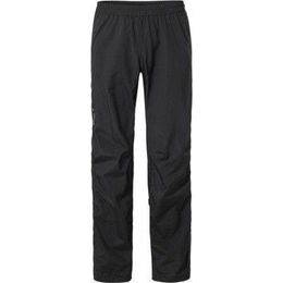 Vaude Mens Yaras Rain Zip Pants IV black - Gr&ouml;&szlig;e M 45604