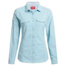 Craghoppers NosiLife Womens Adventure III Long Sleeved Shirt sky blue EUQ - Gr&ouml;&szlig;e 18 UK Damen CWS534