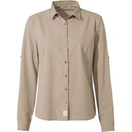 Vaude Womens Rosemoor LS Shirt IV linen - Gr&ouml;&szlig;e 36 Damen 45549
