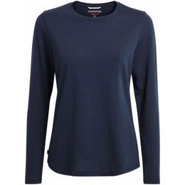 Craghoppers NosiLife Womens Akona Long Sleeved Top blue navy - Gr&ouml;&szlig;e 12 UK Damen CWT1368
