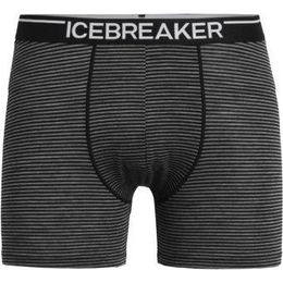 Icebreaker Anatomica Boxers gritstone hthr - Gr&ouml;&szlig;e S 103029