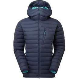 Mountain Equipment Earthrise Hooded Womens Jacket cosmos - Gr&ouml;&szlig;e 14 UK Damen 006400