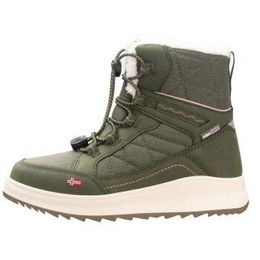 Trollkids Girls Arendal Winter Boots XT dusky olive/pink dawn - Gr&ouml;&szlig;e 28 Kinder 671