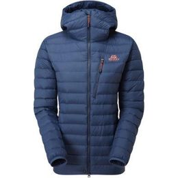 Mountain Equipment Earthrise Hooded Womens Jacket dusk - Gr&ouml;&szlig;e 10 UK Damen 006400