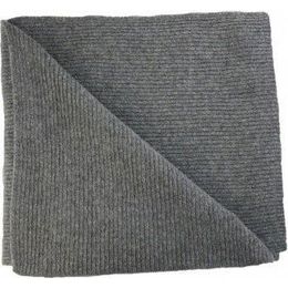 Leuchtfeuer Strickschal Merino Extra Fein grau - Gr&ouml;&szlig;e 28 x 180cm 6575
