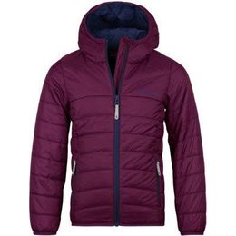 Trollkids Girls Eikefjord Jacket plum/navy - Gr&ouml;&szlig;e 104 Kinder 464