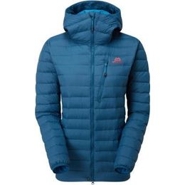 Mountain Equipment Earthrise Hooded Womens Jacket majolica blue - Gr&ouml;&szlig;e 14 UK Damen 006400