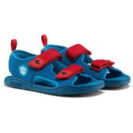 Affenzahn Barfu&szlig;schuh Sandale Vegan Airy Hai blau - Gr&ouml;&szlig;e 32 Kinder 00392