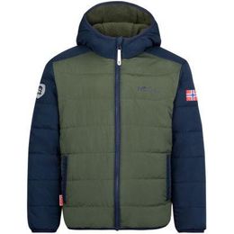 Trollkids Kids Sandvika Turnover Jacket ivy/navy - Gr&ouml;&szlig;e 104 Kinder 559