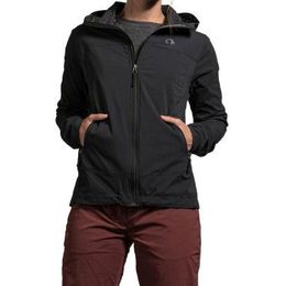 Tatonka Lajus Womens Hooded Jacket dark black - Gr&ouml;&szlig;e 36 Damen 8432