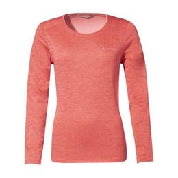 Vaude Womens Essential LS T-Shirt hotchili - Gr&ouml;&szlig;e 46 Damen 41316