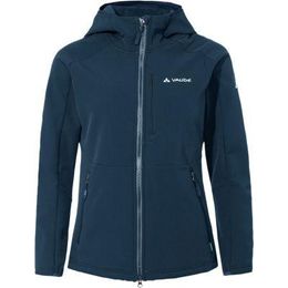 Vaude Womens Elope Stormfleece Hoody dark sea - Gr&ouml;&szlig;e 46 Damen 46301
