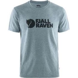 Fj&auml;llr&auml;ven Fj&auml;llr&auml;ven Fj&auml;llr&auml;ven Logo T-Shirt uncle blue-melange - Gr&ouml;&szlig;e S 87310
