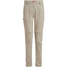 Craghoppers NosiLife Womens Pro III Convertible Trouser soft mushroom KD7 - Gr&ouml;&szlig;e 48 Damen CWJ1375