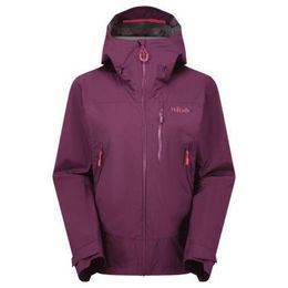 Rab Downpour Mountain Jacket Wmns mulberry MUL - Gr&ouml;&szlig;e 16 UK Damen QWI12
