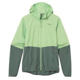 Rab Windgather Hoody Wmns fig green/sage FGS - Gr&ouml;&szlig;e 12 UK Damen QWS85