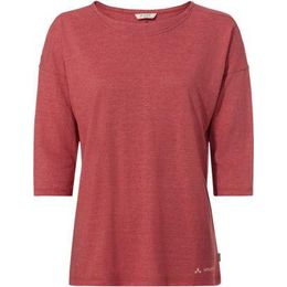 Vaude Womens Neyland 3/4 T-Shirt brick - Gr&ouml;&szlig;e 46 Damen 42612