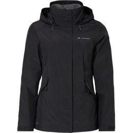 Vaude Womens Rosemoor 3in1 Jacket II black - Gr&ouml;&szlig;e 44 Damen 46283
