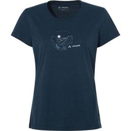 Vaude Womens Cyclist T-Shirt V dark sea/blue - Gr&ouml;&szlig;e 38 Damen 42126