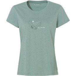 Vaude Womens Cyclist T-Shirt V dusty fern - Gr&ouml;&szlig;e 42 Damen 42126