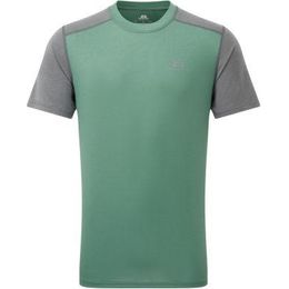Mountain Equipment Headpoint Block Tee Men sage/flint - Gr&ouml;&szlig;e M 006625