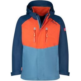 Trollkids Kids Bryggen 3in1 Jacket mystic blue/burnt orange/steel blue - Gr&ouml;&szlig;e 92 Kinder 418