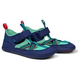 Affenzahn Barfu&szlig;schuh Sandale Vegan Breezy Oktopus blau - Gr&ouml;&szlig;e 29 Kinder 01158