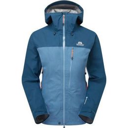 Mountain Equipment Makalu Womens Jacket stellar/majolia blue - Gr&ouml;&szlig;e 8 UK Damen 006914