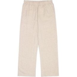 KnowledgeCotton Apparel Posey Wide Leg Linen Pants Women light feather gray - Gr&ouml;&szlig;e M 2070066