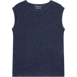 KnowledgeCotton Apparel Linen Tank Top Women total eclipse - Gr&ouml;&szlig;e L 2010011