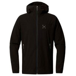 Hagl&ouml;fs Hagl&ouml;fs Rosson Softshell Hood Men true black - Gr&ouml;&szlig;e M 608423