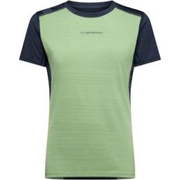 La Sportiva Sunfire T-Shirt Women aspen green/night sky E37B46 - Gr&ouml;&szlig;e L ZAST006