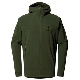 Hagl&ouml;fs Hagl&ouml;fs Rosson Softshell Hood Men seaweed green - Gr&ouml;&szlig;e M 608423