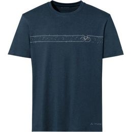Vaude Mens Cyclist T-Shirt V dark sea/blue - Gr&ouml;&szlig;e XXL 42125