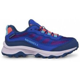 Merrell Moab Speed Low Waterproof Kids blue/berry/turq - Gr&ouml;&szlig;e 36 Kinder MK167112