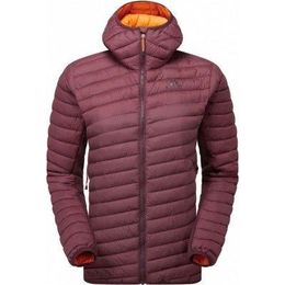 Mountain Equipment Particle Hooded Womens Jacket raisin/mulberry - Gr&ouml;&szlig;e 14 UK Damen 006482