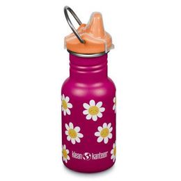 Klean Kanteen 355 ml Kid Kanteen mit Sippy Cap sippy cap - happy flowers - Gr&ouml;&szlig;e 355 ml 1011200