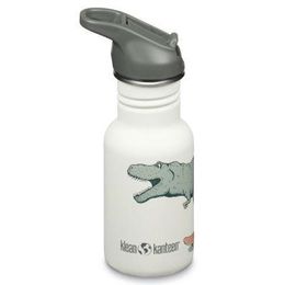 Klean Kanteen Kid Flip Seal Sport Cap dino skate - Gr&ouml;&szlig;e 355 ml 1011210
