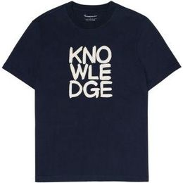KnowledgeCotton Apparel Knowledge T-Shirt night sky - Gr&ouml;&szlig;e XXL 1010129