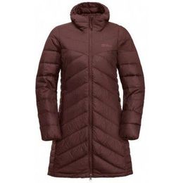 Jack Wolfskin Tundra Down Coat Women dark maroon - Gr&ouml;&szlig;e XL 1207751