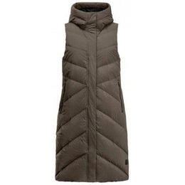 Jack Wolfskin Marienplatz Vest Women cold coffee - Gr&ouml;&szlig;e L 1207461