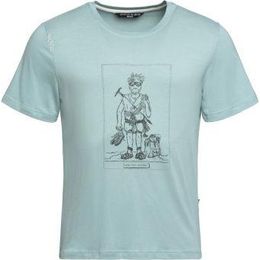 Chillaz Homo Mons Ascendere T-Shirt Men oil blue - Gr&ouml;&szlig;e XXL 2025341
