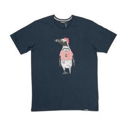 Lakor African Penguin T-Shirt blueberry - Gr&ouml;&szlig;e XXL
